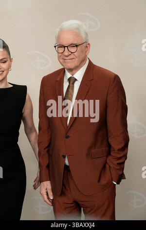 Steve Martin attends the Disney 2025 Upfront presentation at the North ...
