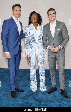 Gio Benitez, Janai Norman and Whit Johnson attend the "Good Morning ...