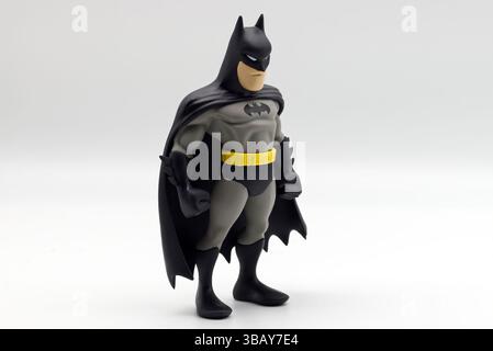 Batman vinyl figure by Minix Collectible Figurines isolated on white ...