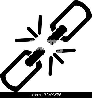 Chain link icon Stock Vector Image & Art - Alamy