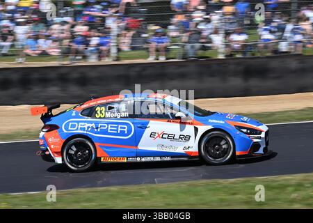 Adam Morgan, Hyundai i30N, Team Vertu, 2025 Kwik Fit BTCC, British ...