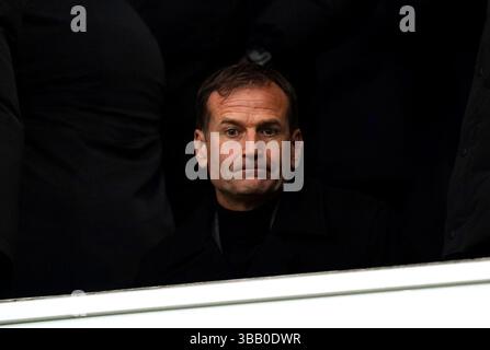 Dan Ashworth, FA Chief Football Officer, during a training session at ...