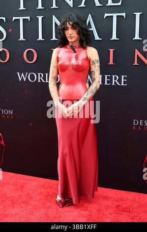 Noor Dabash bei der Weltpremiere des Kinofilms 'Final Destination 6 ...