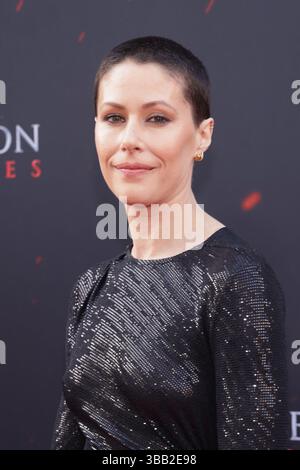 Amanda Crew attends the world premiere of Warner Bros' "Final ...