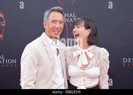 Tinpo Lee attends the world premiere of Warner Bros' "Final Destination ...