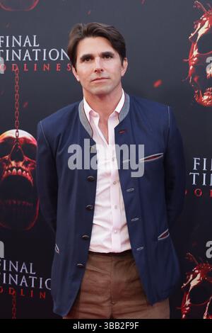 Miles Fisher attends the world premiere of Warner Bros' "Final ...