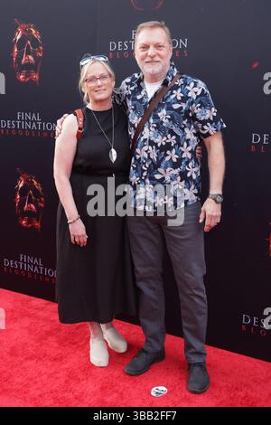 Shannon Zahara and Alex Zahara attends the world premiere of Warner ...