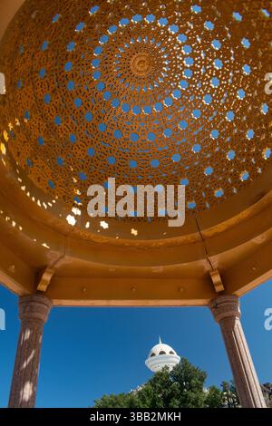 The iconic Riyam Monument, shaped like a giant incense burner ...