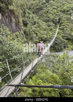 Hiking the Roberts Point Track at Franz Josef Glacier National Park ...