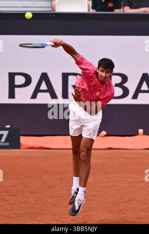 Theo Arribage (FRA) during ATP Challenger Bergamo, International Tennis ...