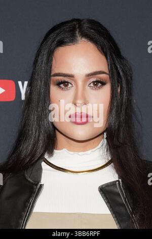 Christen Dominique at arrivals for YouTube s TV Upfront Brandcast ...