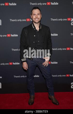 Mark Vins at arrivals for YouTube s TV Upfront Brandcast, David Geffen ...