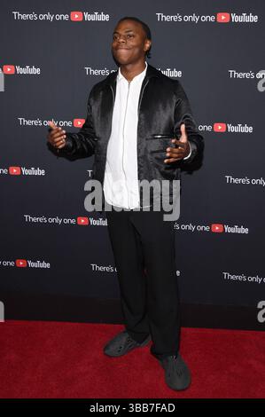 Darren Watkins Jr. aka IShowSpeed attend the YouTube TV's Upfront ...