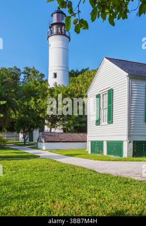 Key West Lighthouse, Florida USA Stock Photo - Alamy