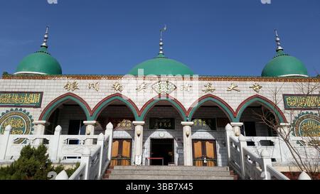Zhenbeibao Western Film Studio and Mosques in Yinchuan, Ningxia, China ...