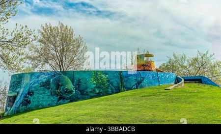 Water Park attraction - Pointe Claire - various Stock Photo - Alamy
