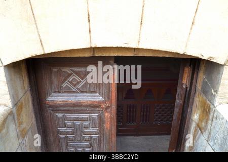 Nilometer door design In the Manasterly Palace on Rawdah Island with ...