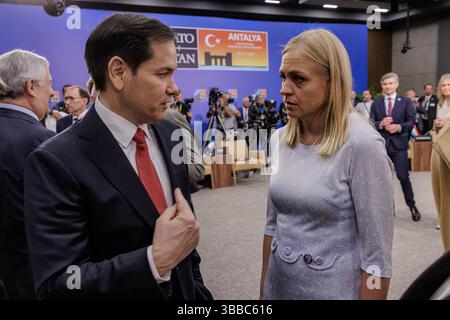 Finland's Foreign Minister Elina Valtonen attends the Conference of ...