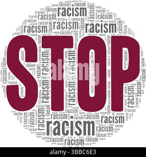 Black Lives Matter word cloud on a white background Stock Vector Image ...