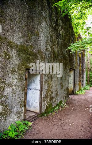 Bunkers of Museum City of Brigid in Mamerki (German: Mauerwald) bunker ...