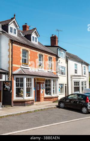 Clun town, Shropshire, UK. 2025 Stock Photo - Alamy