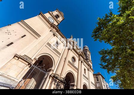 Cathedral, Constitution Square,Montevideo, Uruguay, South America Stock ...