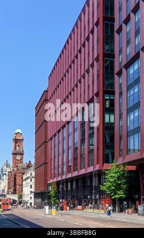 The Circle Square development, Oxford Road, Manchester, England, UK. In ...