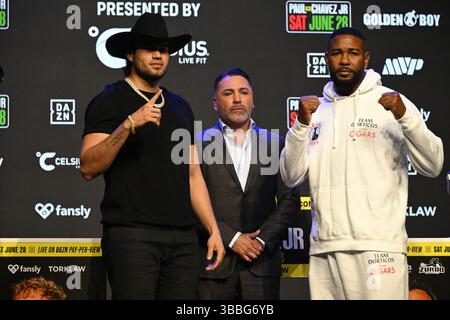 Gilberto Ramirez aka Zurdo Ramirez during a boxing news conference at ...