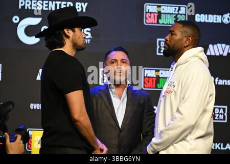 Gilberto Ramirez aka Zurdo Ramirez during a boxing news conference at ...