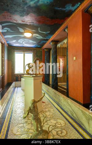 interior, Ernst Fuchs Museum - Otto Wagner Villa in Hütteldorf, Vienna ...