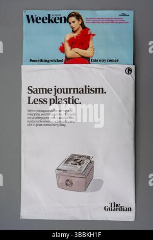 Guardian Weekend magazine Stock Photo - Alamy
