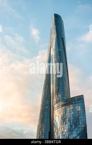One Barangaroo Building designed by WilkinsonEyre architects Stock ...