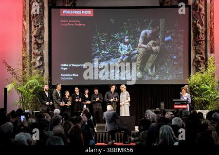 AMSTERDAM - Region winners at the World Press Photo 2025 awards ...