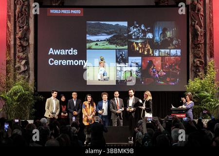AMSTERDAM - Region winners at the World Press Photo 2025 awards ...