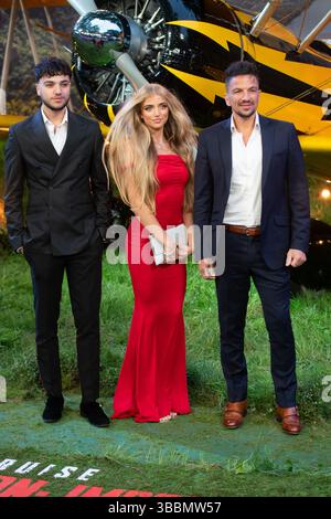 LONDON, ENGLAND - MAY 15: Junior Andre, Princess Andre, Peter Andre ...