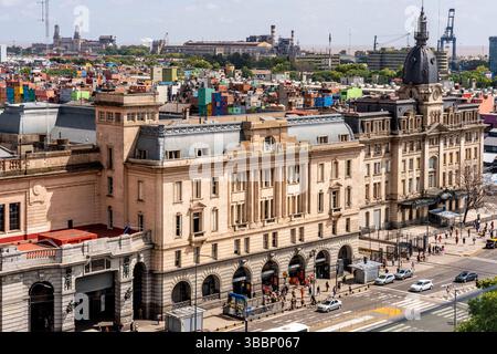 An Elevated View Of The Retiro District Of Buenos Aires, Argentina Stock Photo - Alamy