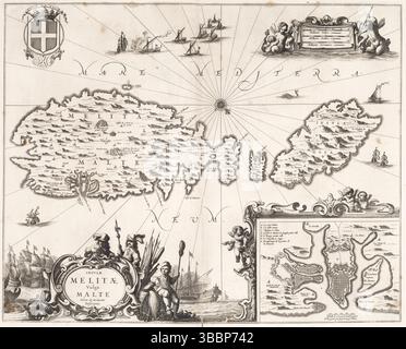 This 17th-century map from the Atlas Schoemaker collection illustrates ...