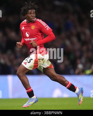 Manchester United's Patrick Dorgu during the Manchester United v ...