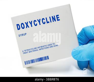 Doxycycline An antibiotic medication used to treat bacterial infections ...