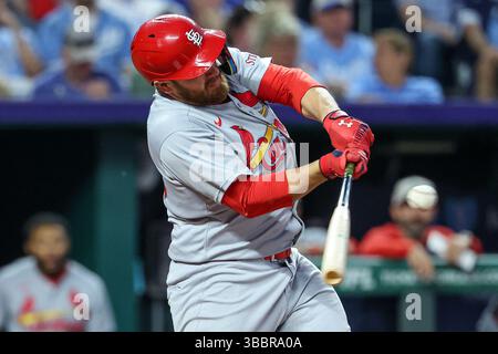St. Louis Cardinals' Iván Herrera (48) celebrates with Nathan Church ...