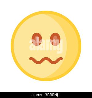 Nervous emoji vector design, ready to use Stock Vector Image & Art - Alamy