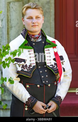 Prince Sverre Magnus during the celebrations of the National Day at the ...