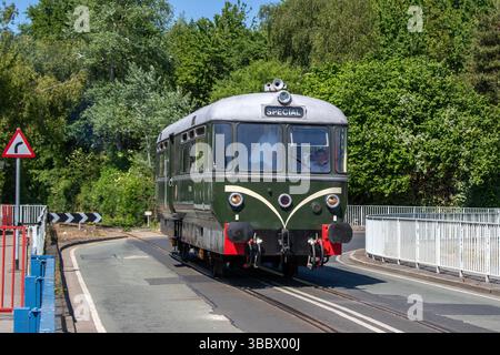 Preston, May 2025. Waggon und Maschinenbau built Diesel Railbus E79960 ...