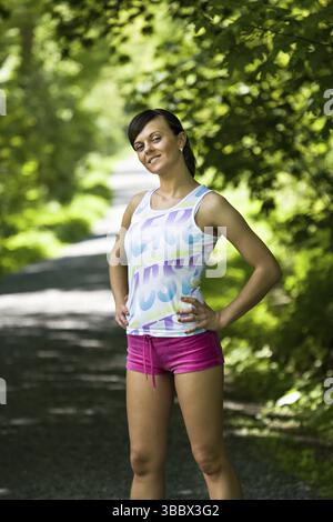 woman, health, jogging, strain, stretching, train, sport, sports, run ...