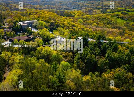 Infinity Room extending from House on the Rock in Wisconsin, showing ...