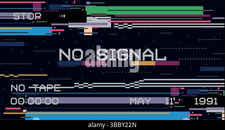TV background with glitches Stock Vector Image & Art - Alamy