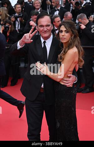 CANNES, FRANCE - MAY 17: Quentin Tarantino and Daniella Tarantino ...