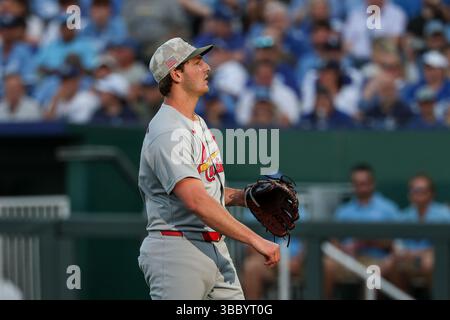 St. Louis Cardinals pitcher Andre Pallante throws during the first ...