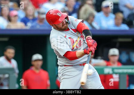 St. Louis Cardinals' Pedro Pages bats during the eighth inning of a ...