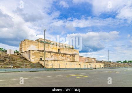Zeppelinfeld Zeppelin Field Zeppelinwiese with grandstand and stand ...